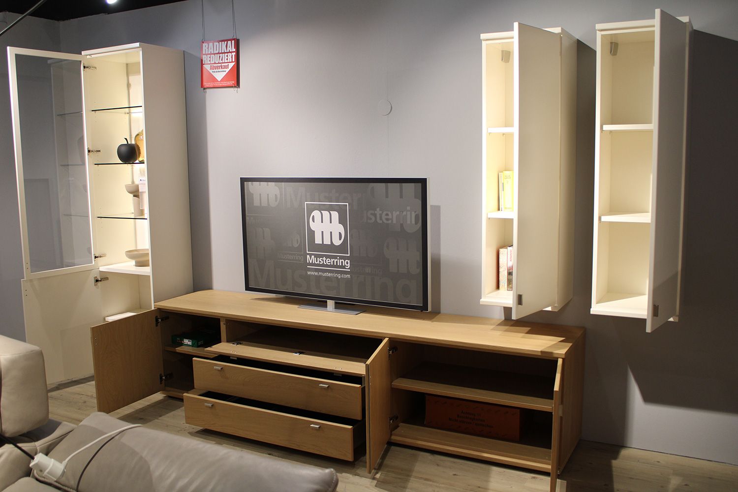 Anbauwand KIRA SYSTEM Musterring ca. 0x0x0 cm | Möbel Inhofer